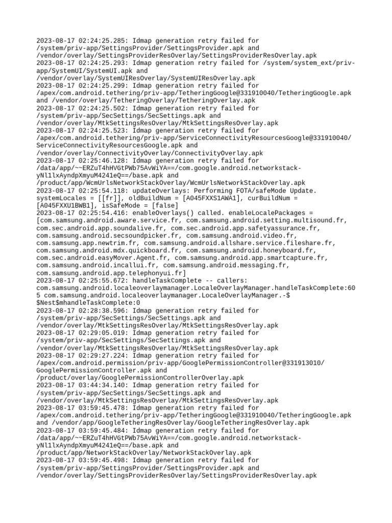 Lom Log | PDF | Mobile Phones | Computer File