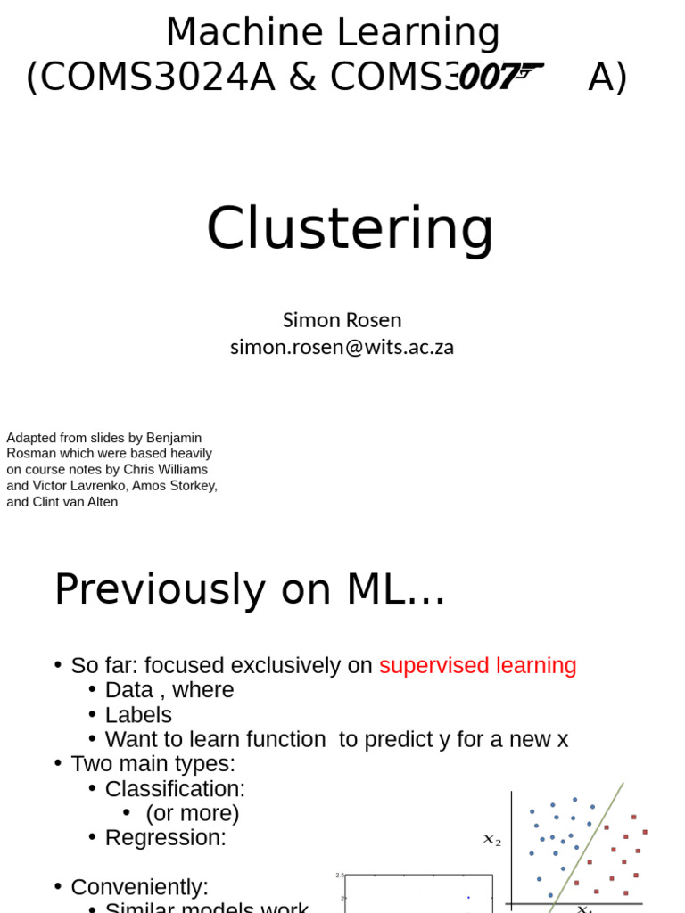 Understanding Clustering in Machine Learning | PDF | Cluster Analysis ...