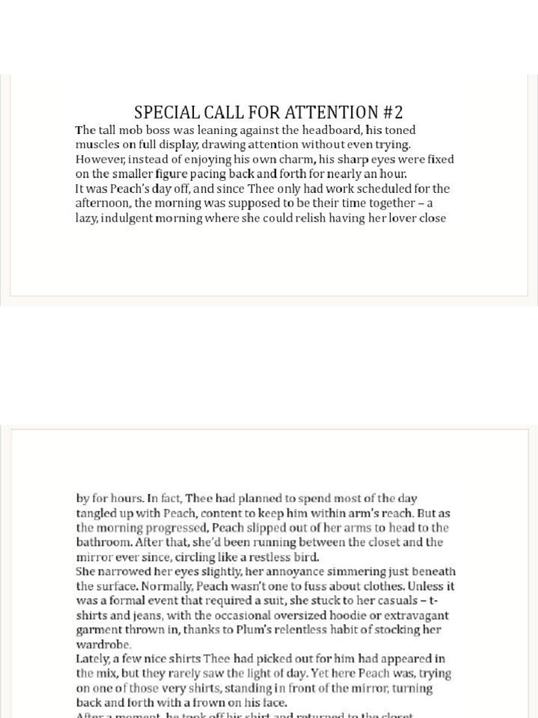 Me and Thee Side Story 2 | PDF