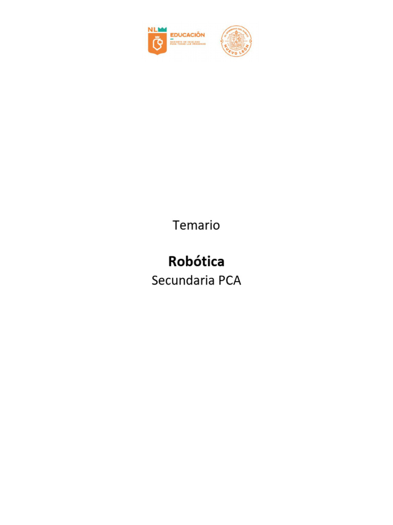 Robótica PCA | PDF | Arduino | Robot
