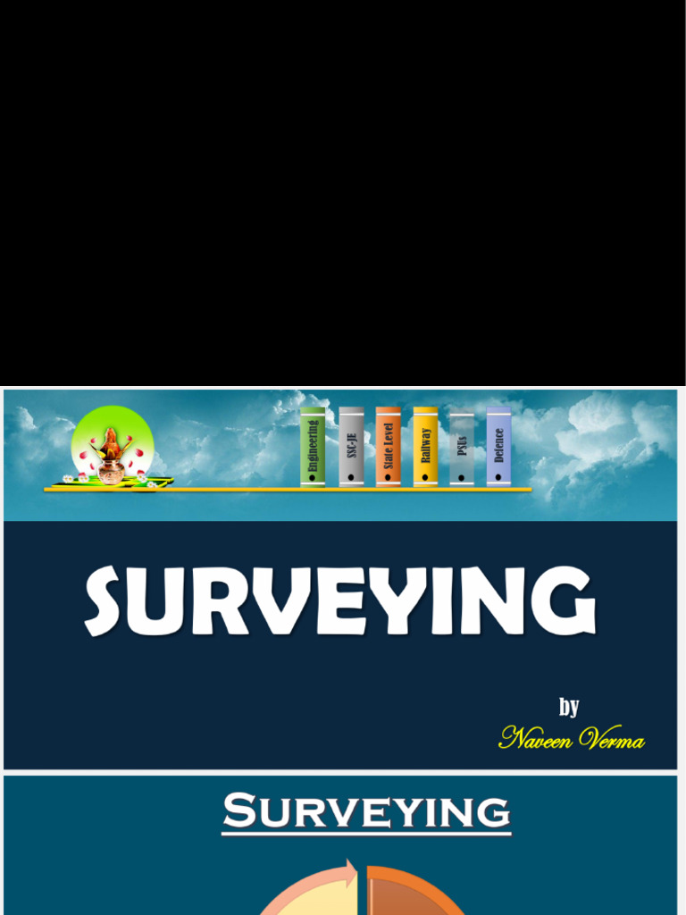 L 08 Fundamental of Survey Surveying English Batch | PDF