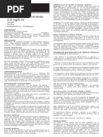 Inserto Levoferin Jarabe | PDF | Medicamentos con receta | El embarazo