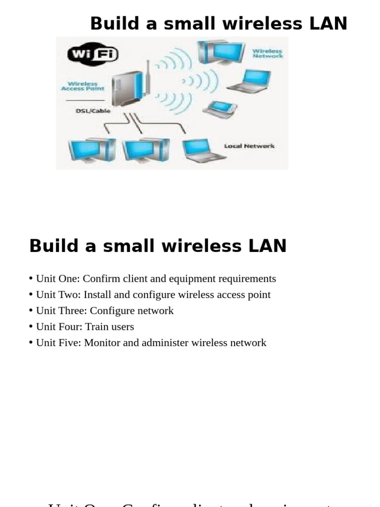 Wireless LAN Design and Implementation Guide | PDF | Computer Network ...