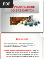 Relacyjna Baza Danych - Prezentacja | PDF