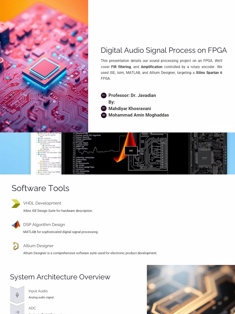 FPGA Digital Audio Processing Project | PDF | Sampling (Signal ...