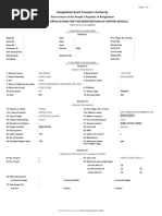 BRTA Assessment and Registration Forms | PDF | Driver's License | License