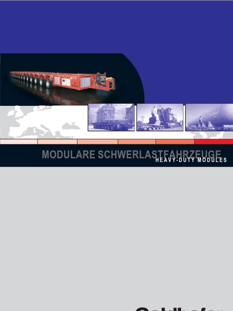 Goldhofer PDF | PDF