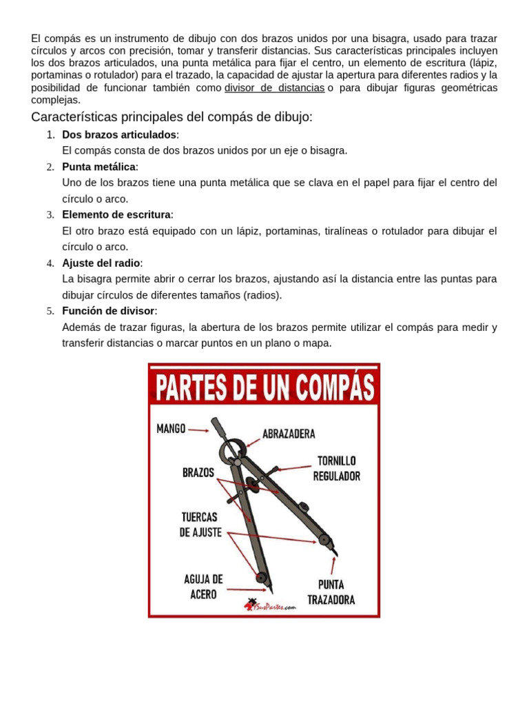 El Compás y Sus Caracteristicas | PDF