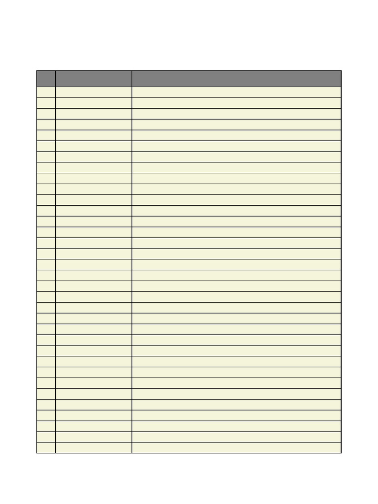 UNIT 1 - Places - 1. Word List | PDF