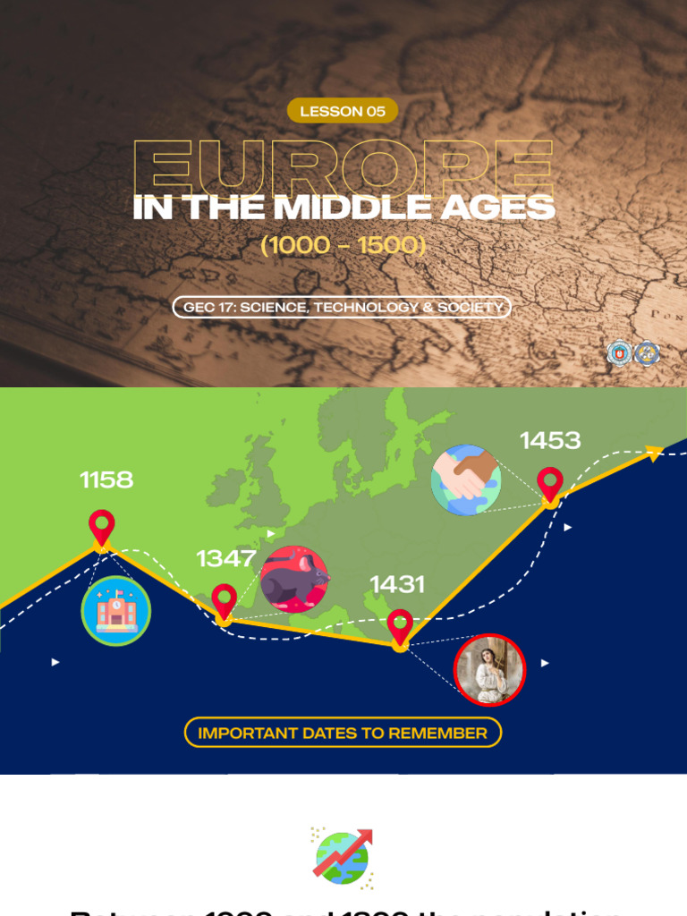 Medieval Europe: Key Events & Changes | PDF | University | Kingdom Of ...