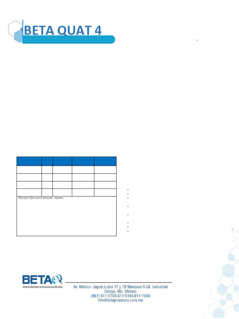 FT Beta Quat 4 P102 Epa | PDF