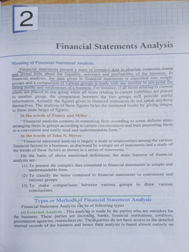 Financial Statement Analysis Overview | PDF | Analysis | Financial ...