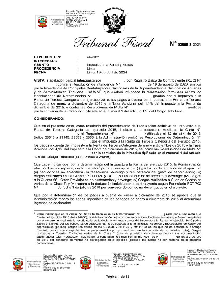 TRF 2024 - 3 - 03898 | PDF