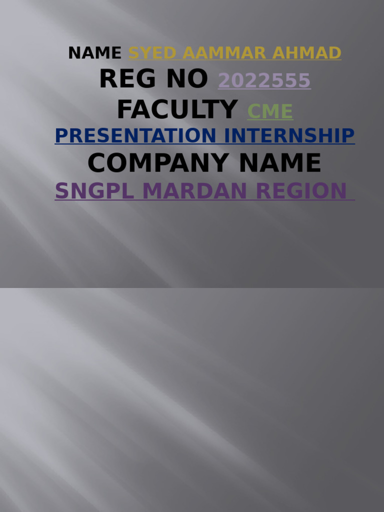 Presentation 1 | PDF