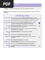 Kennedy's Rhetoric in Moon Speech Analysis | PDF | Outer Space ...
