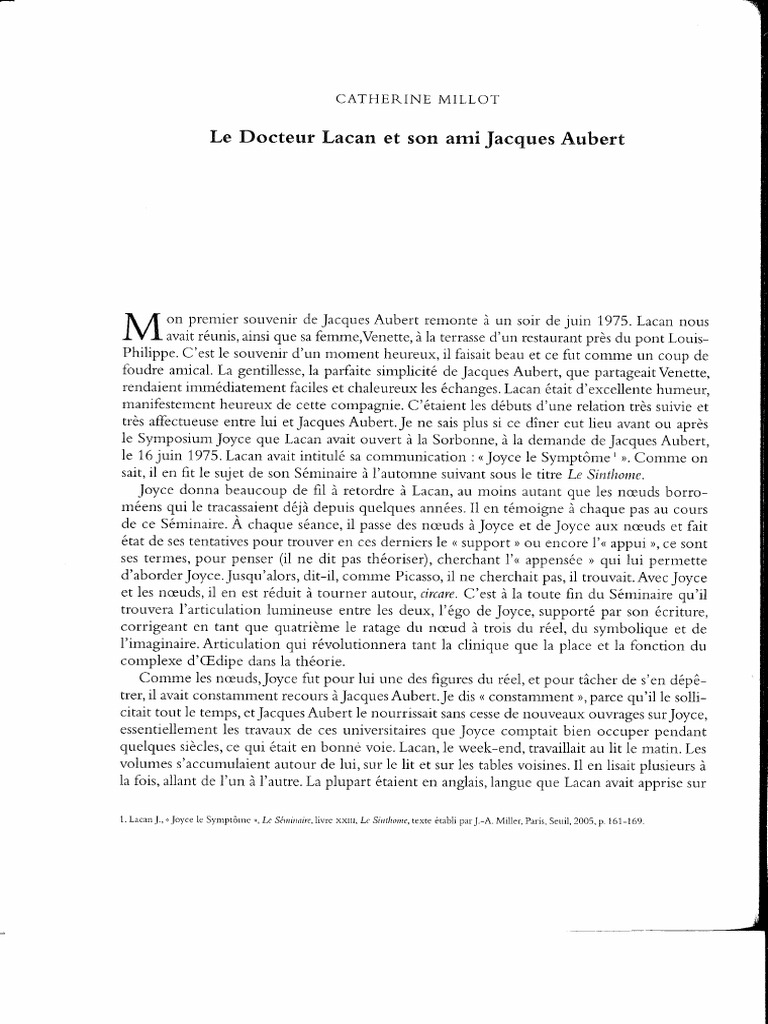 Lacan Redivivus 2021 Catherine Millot - Le Docteur Lacan Et Son Ami ...