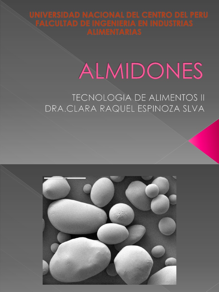 ALMIDONES | Almidón | Comida y bebida