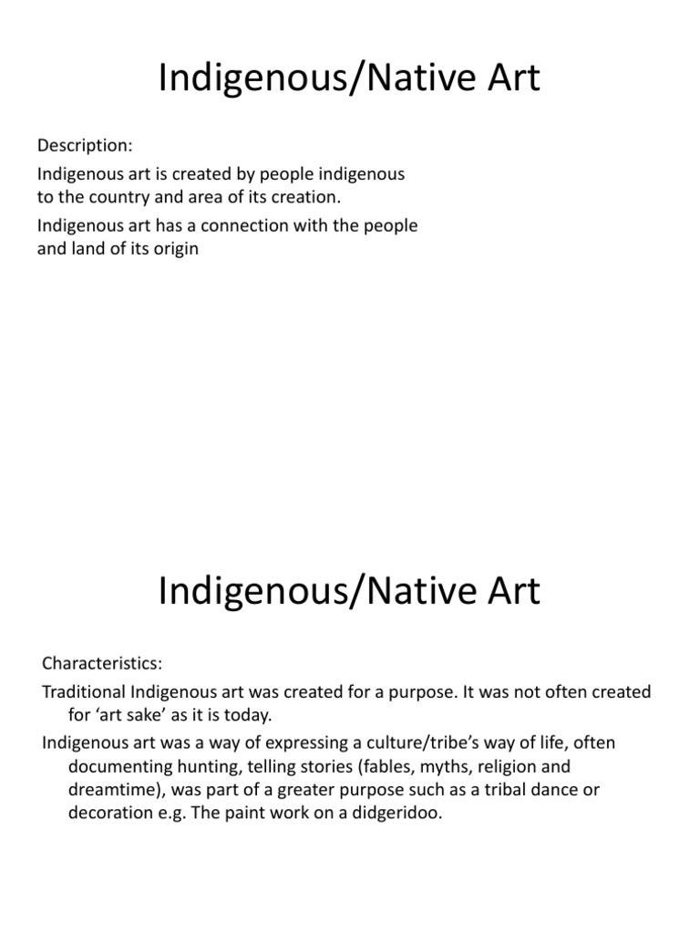 Indigenous Art | PDF | Indigenous Australians | Paintings