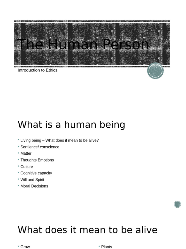 Understanding Human Existence and Ethics | PDF | Soul | Mind