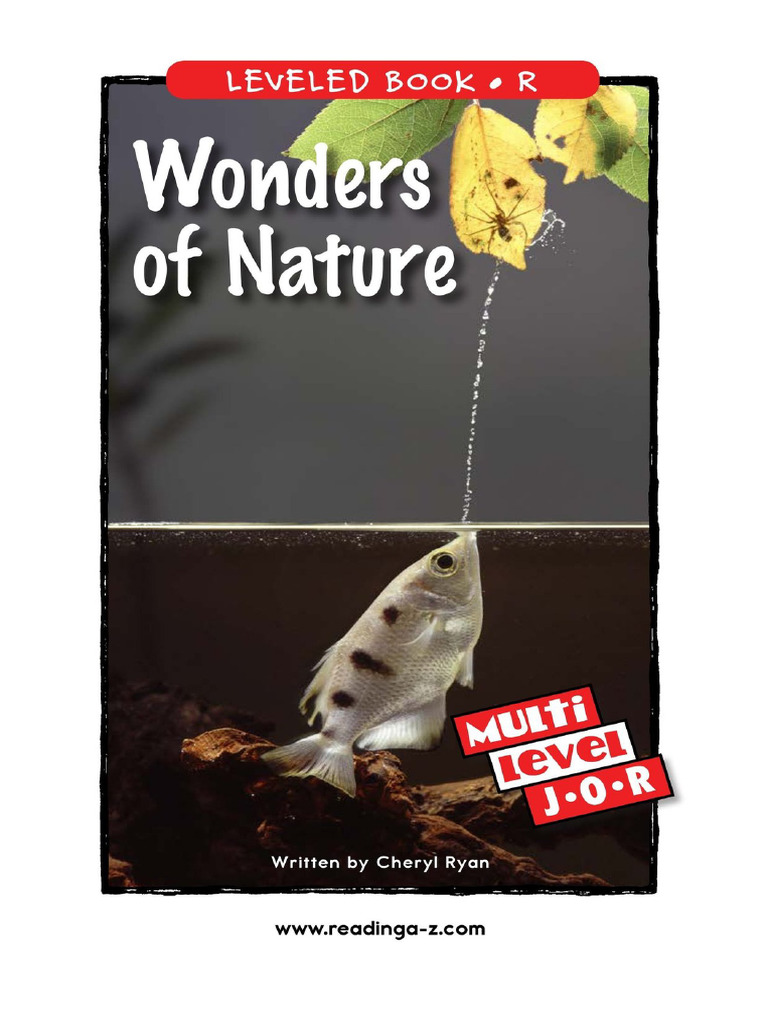 RAZ R Wonders of Nature | PDF