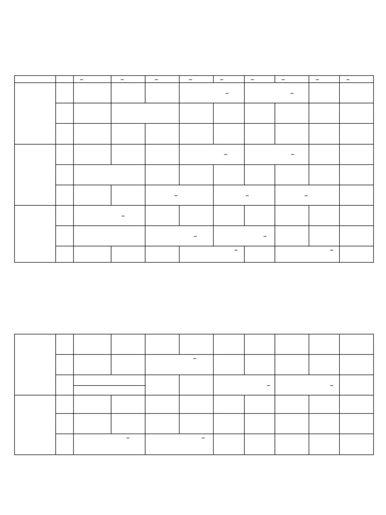 Second-Semester Timetable, 2025 | PDF