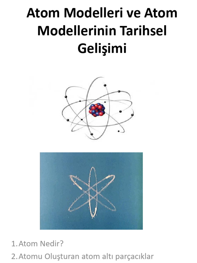 1 Atom Modelleri | PDF