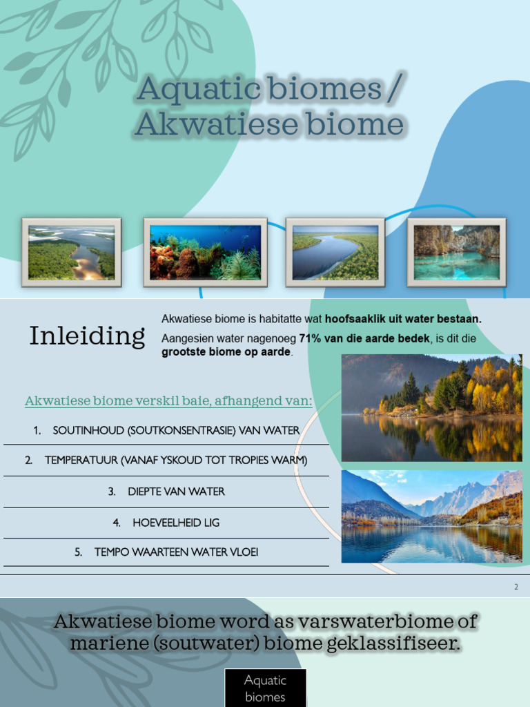 9 - LS - 10 - Term 3 - Aquatic Biomes - 250909 - 173329 | PDF | Water ...