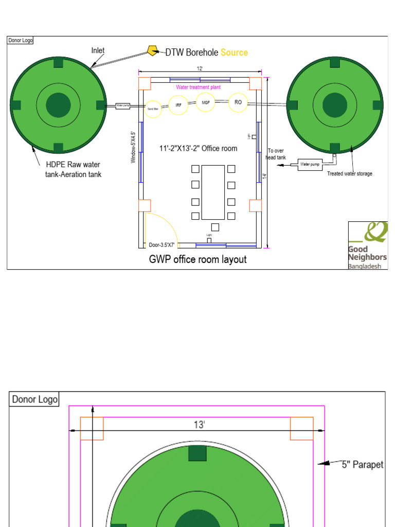 Water Supply Layout Plan Overview | PDF | Architectural Elements ...
