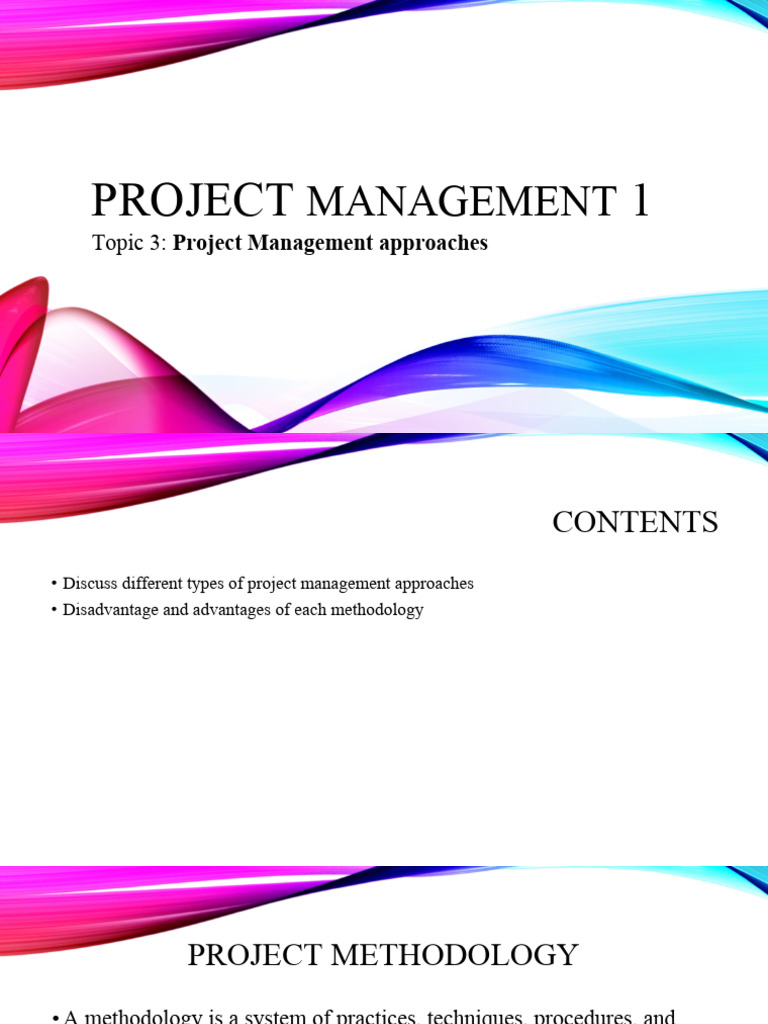 Project Management Methodologies Explained | PDF | Software Development ...