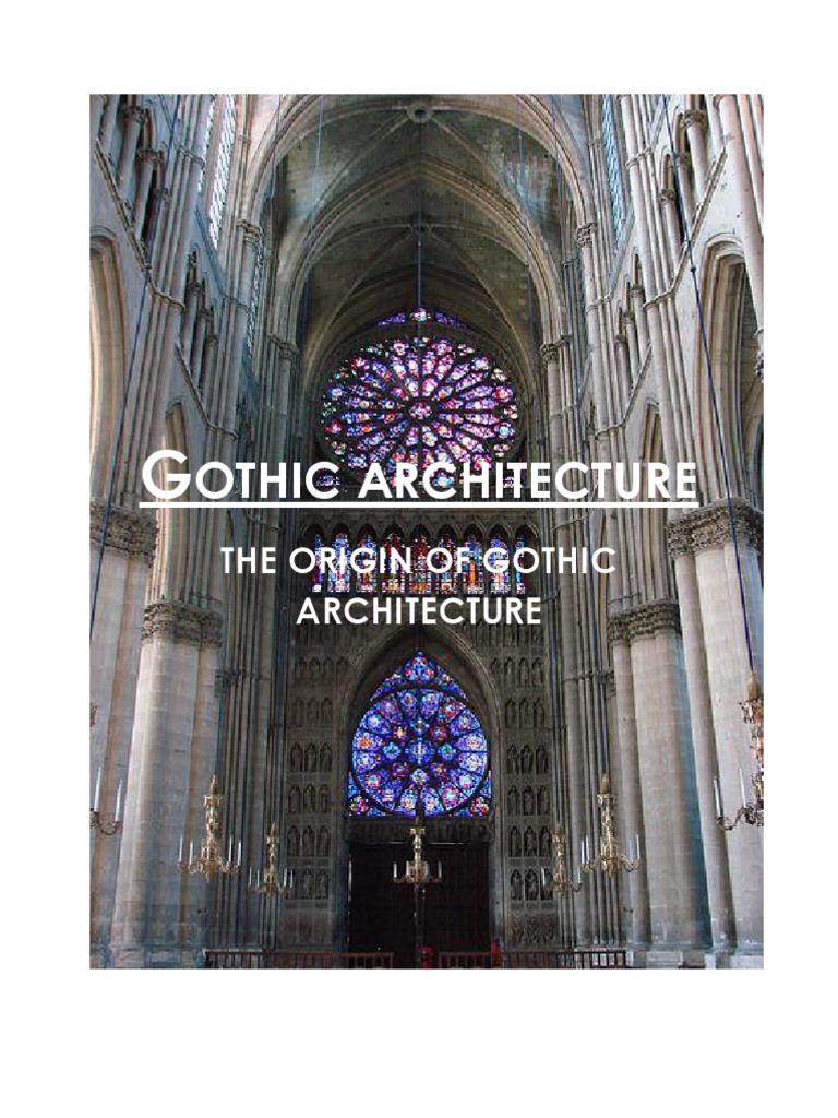 Gothic Architecture | PDF