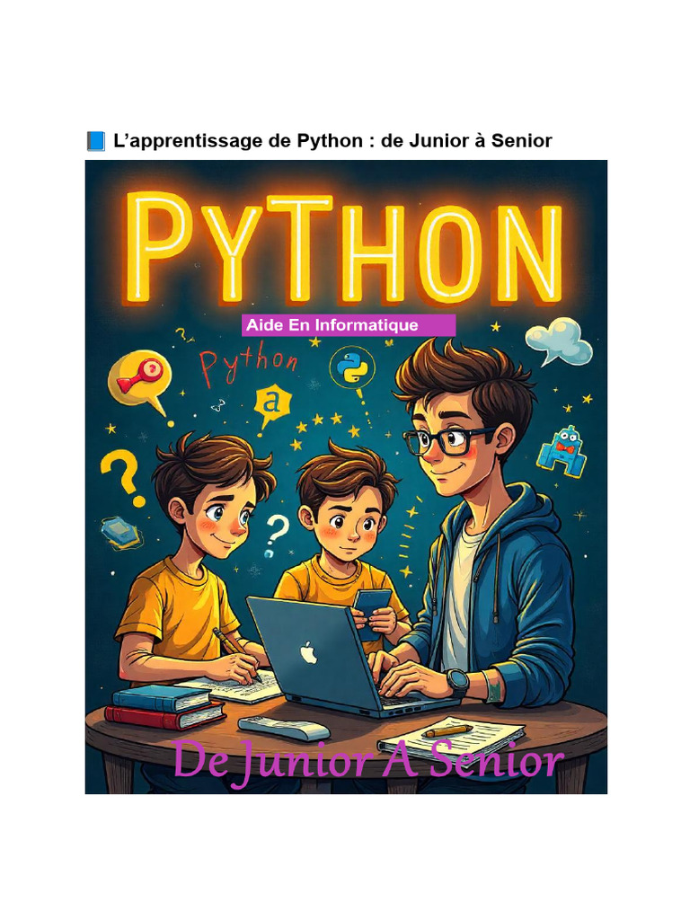 Apprendre Python : Guide Complet Junior à Senior | PDF | Compilateur ...