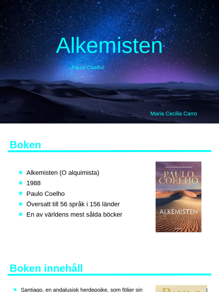 Alkemisten | PDF