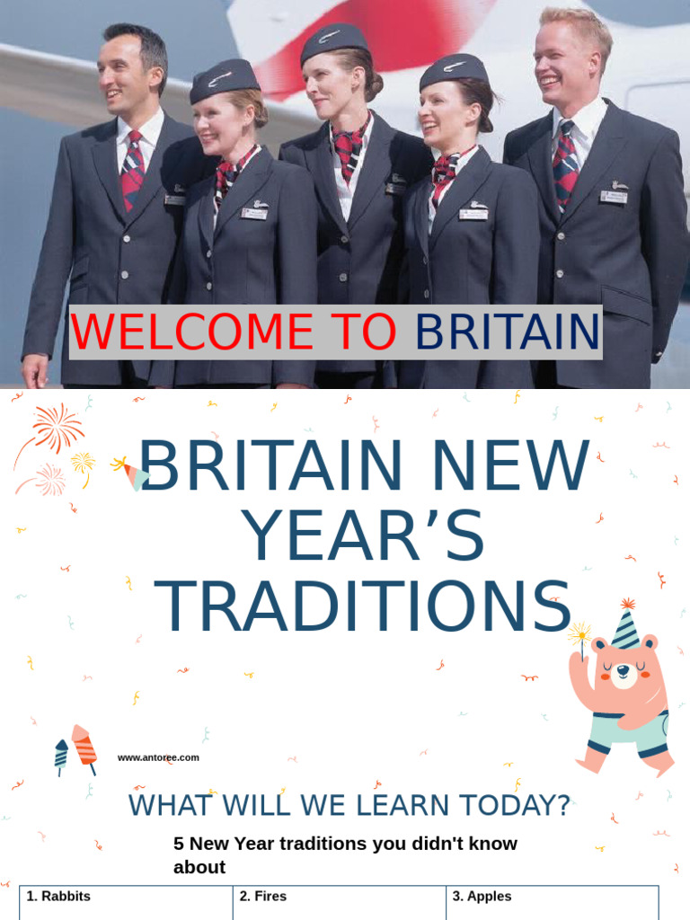 Unique New Year Traditions in Britain | PDF