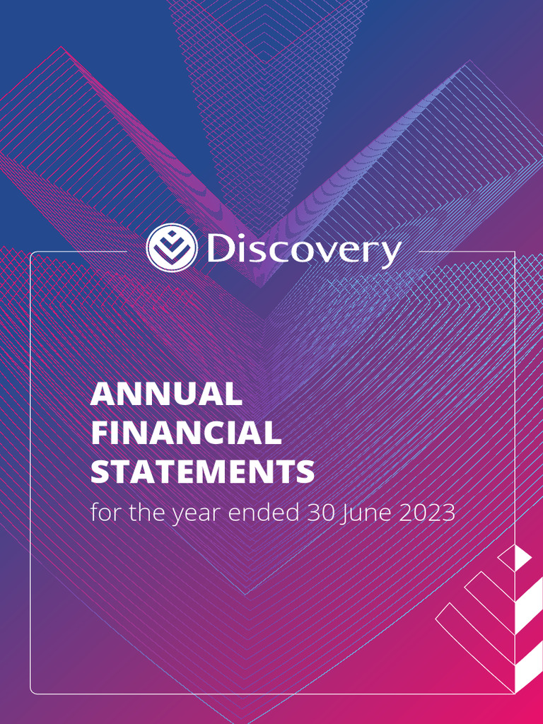 Discovery Annual Financial Statements 2023 | PDF | Audit | Internal Audit