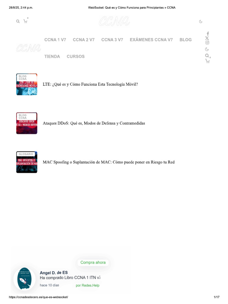 WebSocket- Qué es y Cómo Funciona para Principiantes | PDF
