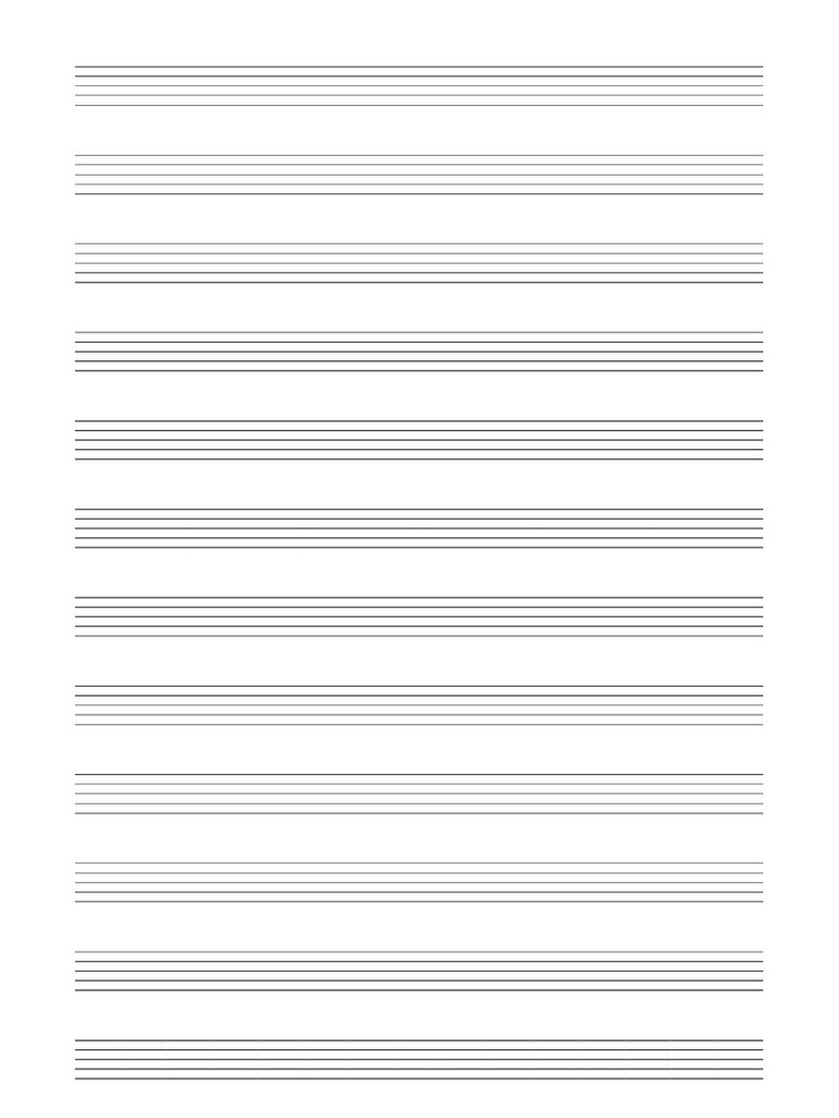 Hoja Pentagramada | PDF