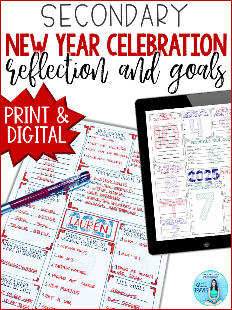 2025 New Year Reflection and Goal Setting PDF | PDF