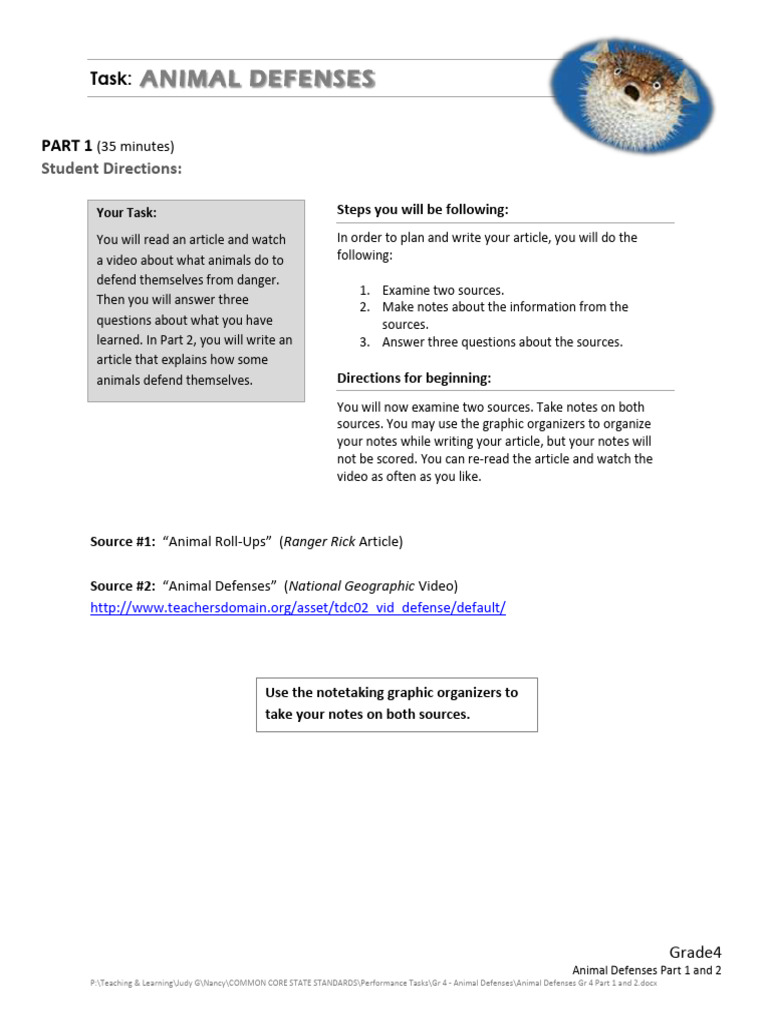 Animal Defenses | PDF | Zoology