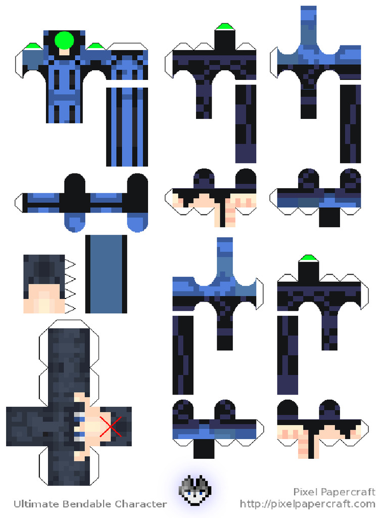 Minecraft Bendable Character | PDF
