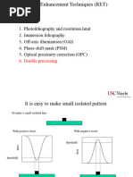 Double Patterning in VLSI Manufacturing | PDF | Photolithography ...