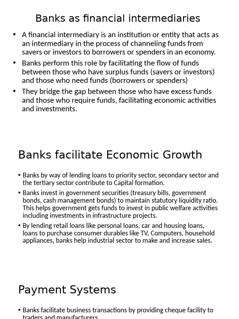 Importance of Banking | PDF | Banks | Securities (Finance)