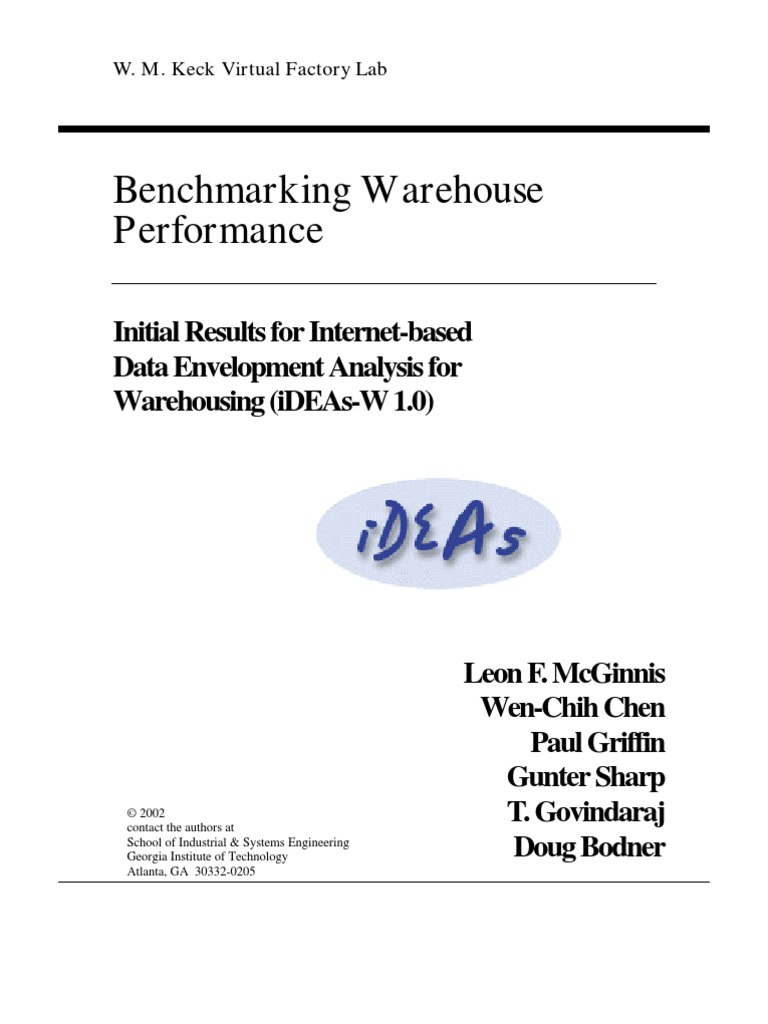 Warehouse Case Study-1 | PDF | Warehouse | Benchmarking
