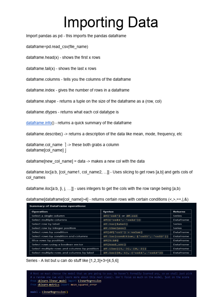 Logistic Regression and Beginner ML Notes | PDF | Mean Squared Error ...
