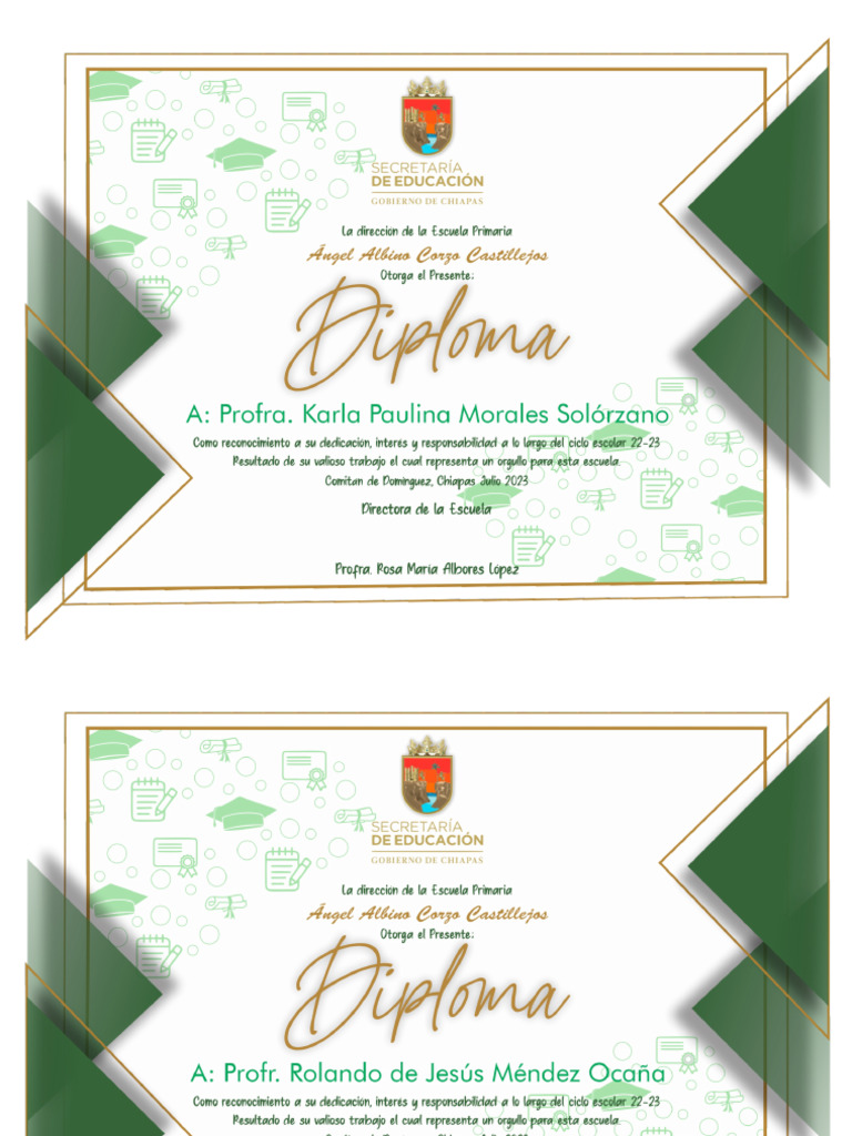 Diplomas 2 | PDF