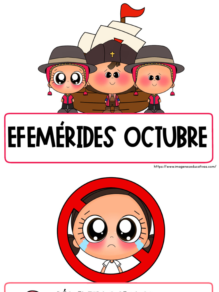 Efemérides de octubre 2025 | PDF