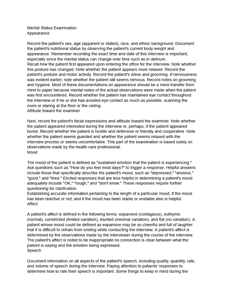 Mse PDF | PDF | Delusion | Hallucination