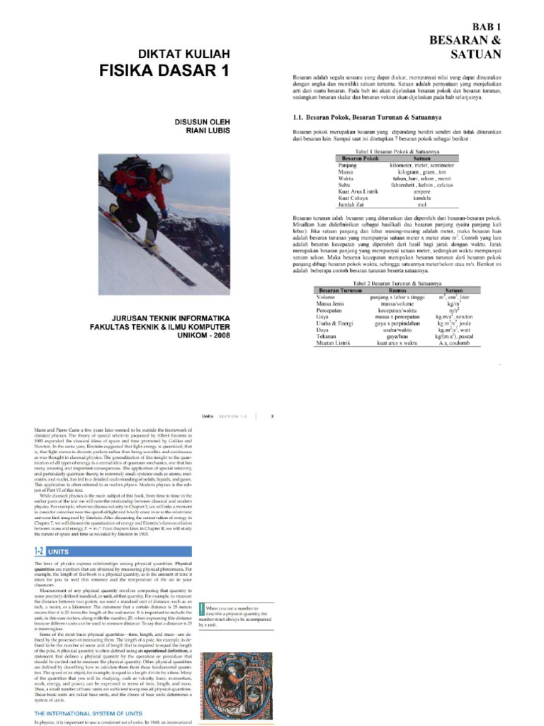 Lampiran Fisika Bab 1 Teresia | PDF