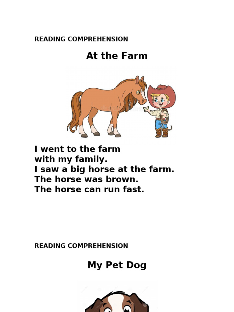 Reading Comprehension - g1 | PDF