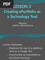 Creating Your Google Sites ePortfolio | PDF