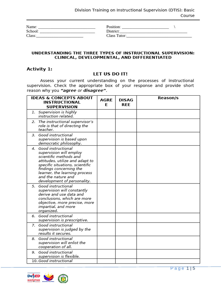 Session 3 Worksheet | PDF | Teachers | Learning
